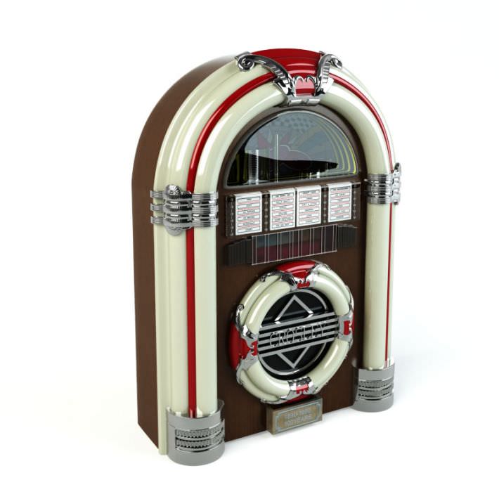 Retro Classic Jukebox 3D model | CGTrader