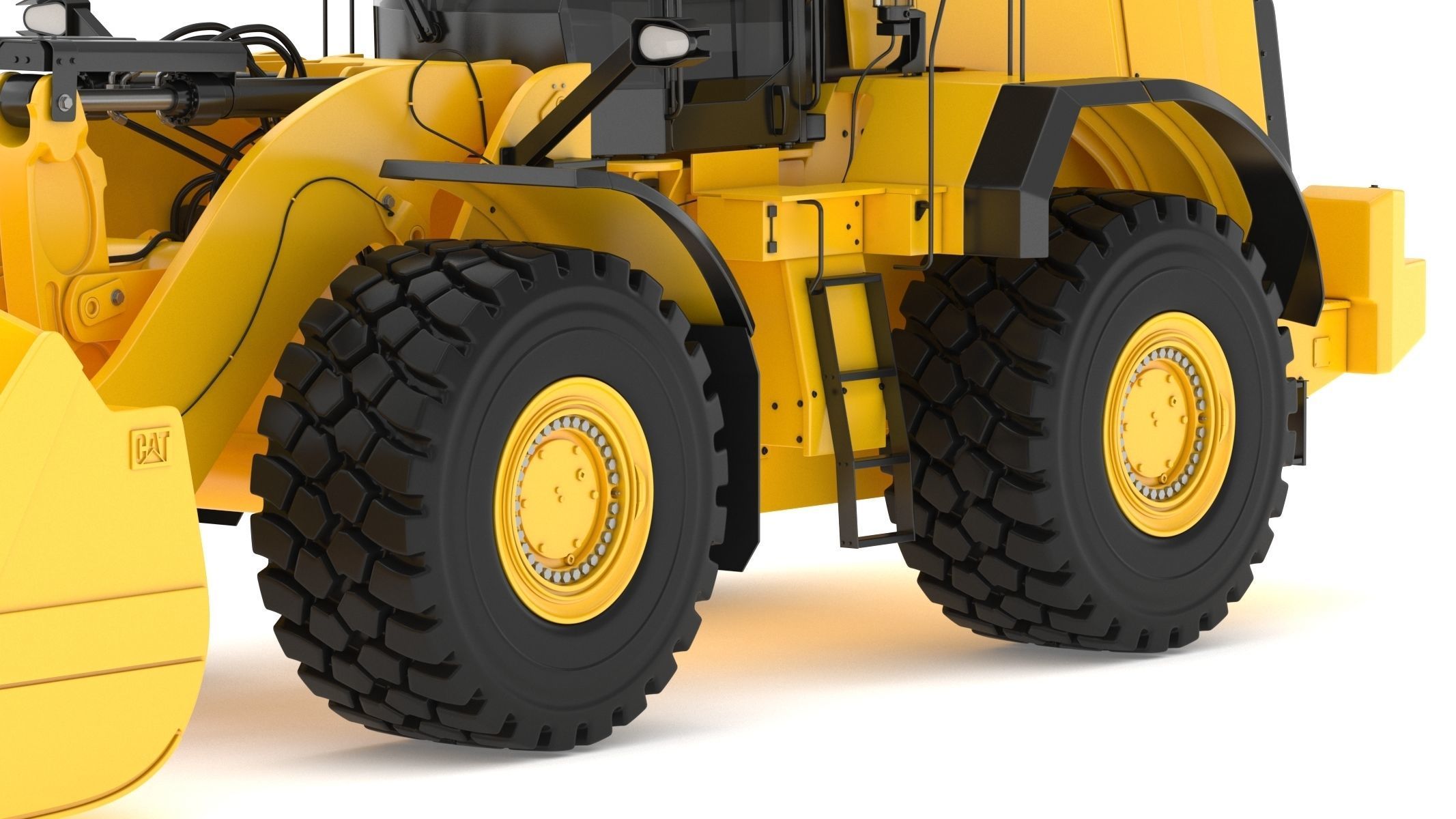 Wheel Loader Generic 3D model | CGTrader