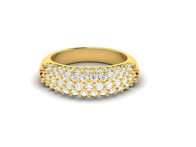 Women Ring 3D model 3D printable | CGTrader