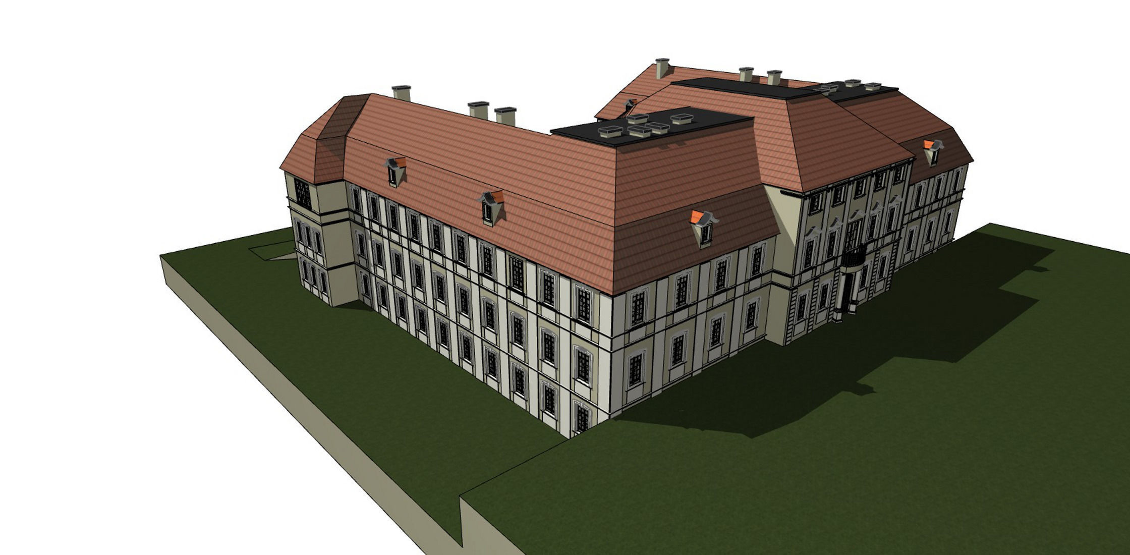 zamek w Grodzcu castle in Grodziec 3d model 3D model | CGTrader