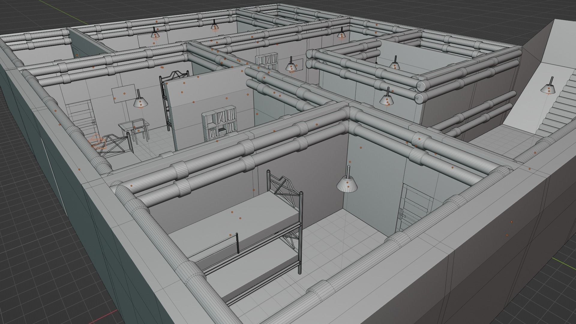 3D model Military Bunker - Egypt VR / AR / low-poly | CGTrader