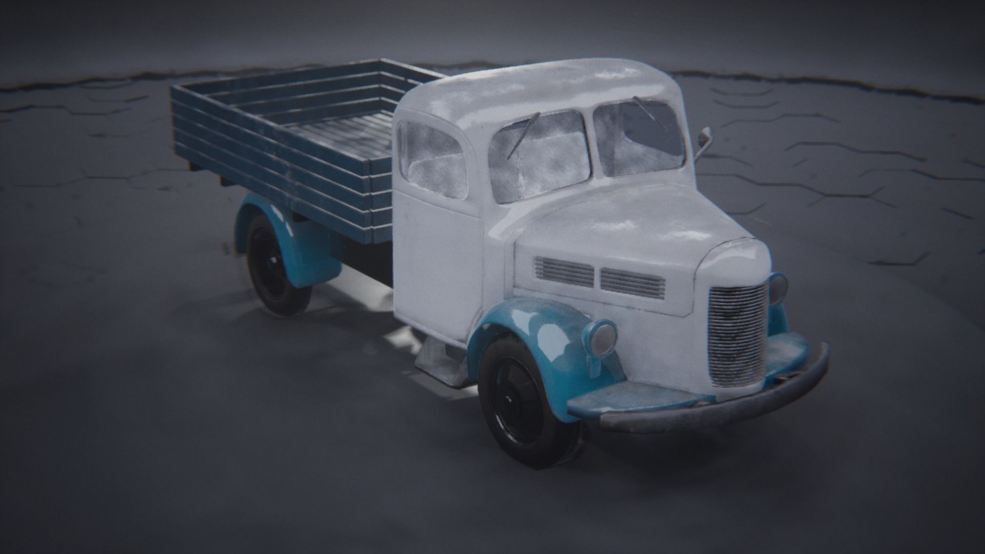 Old truck 3D model | CGTrader