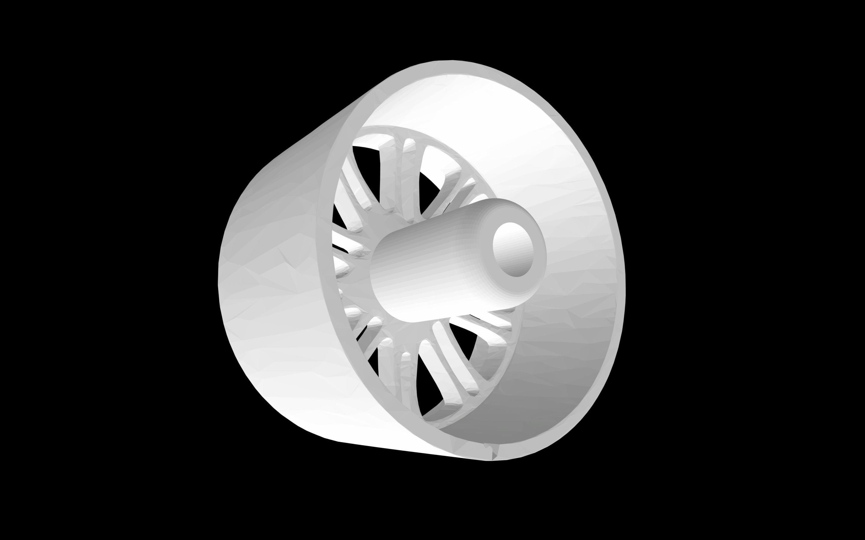 Bavarian style 67 scalable and printable rims 3D model 3D printable ...