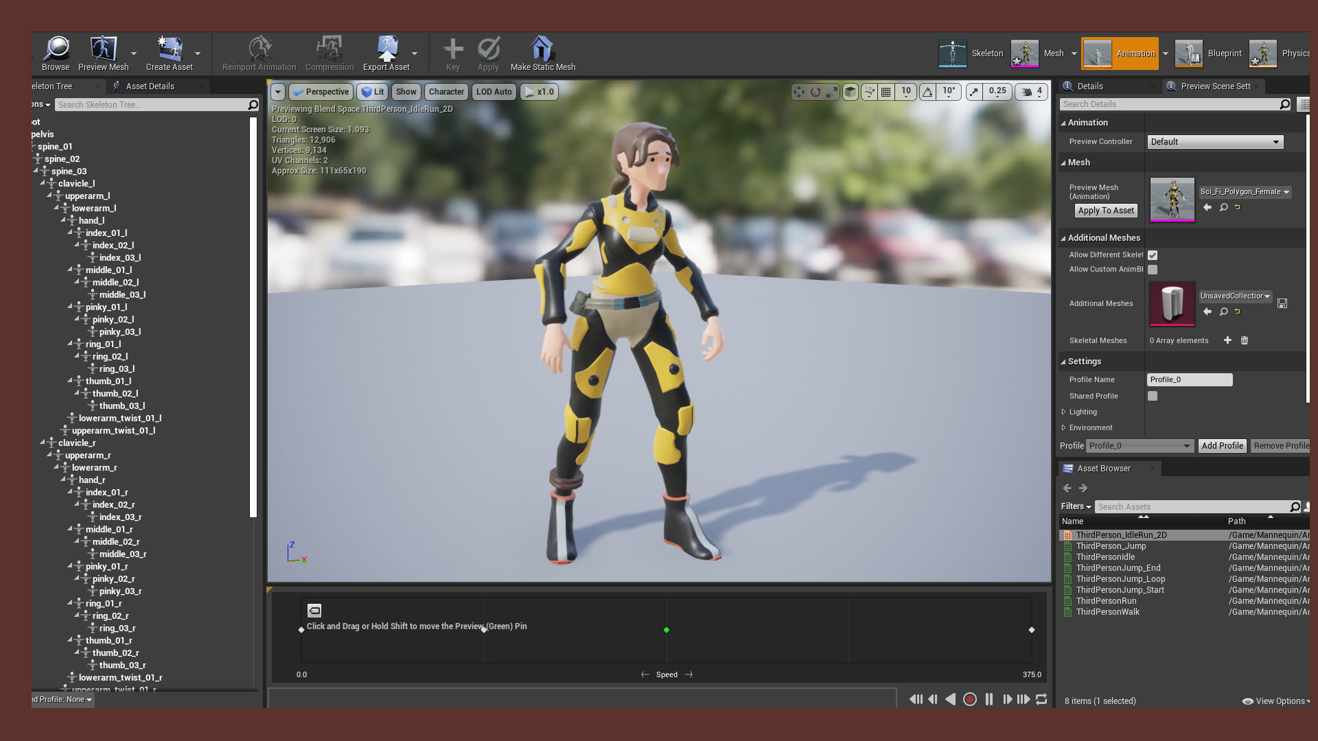 3D model Polygon Sci-Fi Characters VR / AR / low-poly | CGTrader