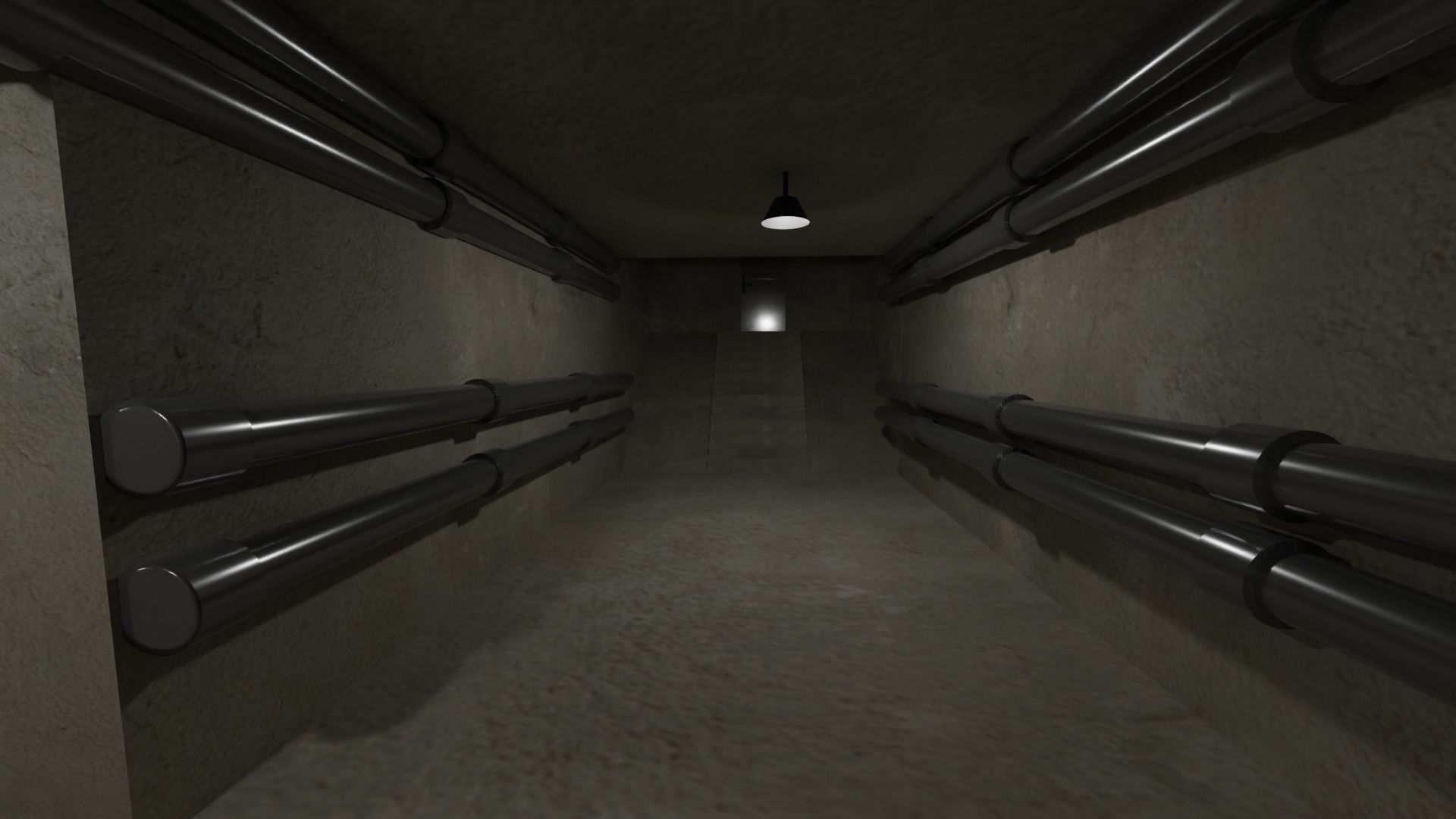 3D model Military Bunker - Qatar VR / AR / low-poly | CGTrader