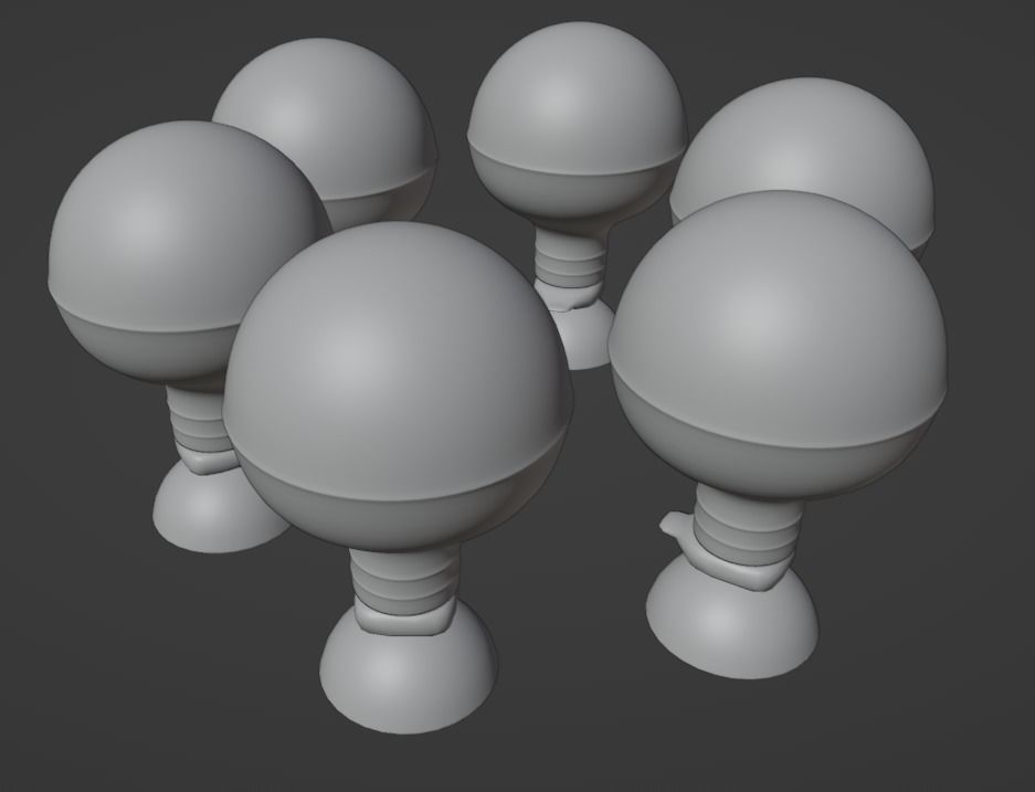 ECG Electrode free VR / AR / low-poly 3D model | CGTrader