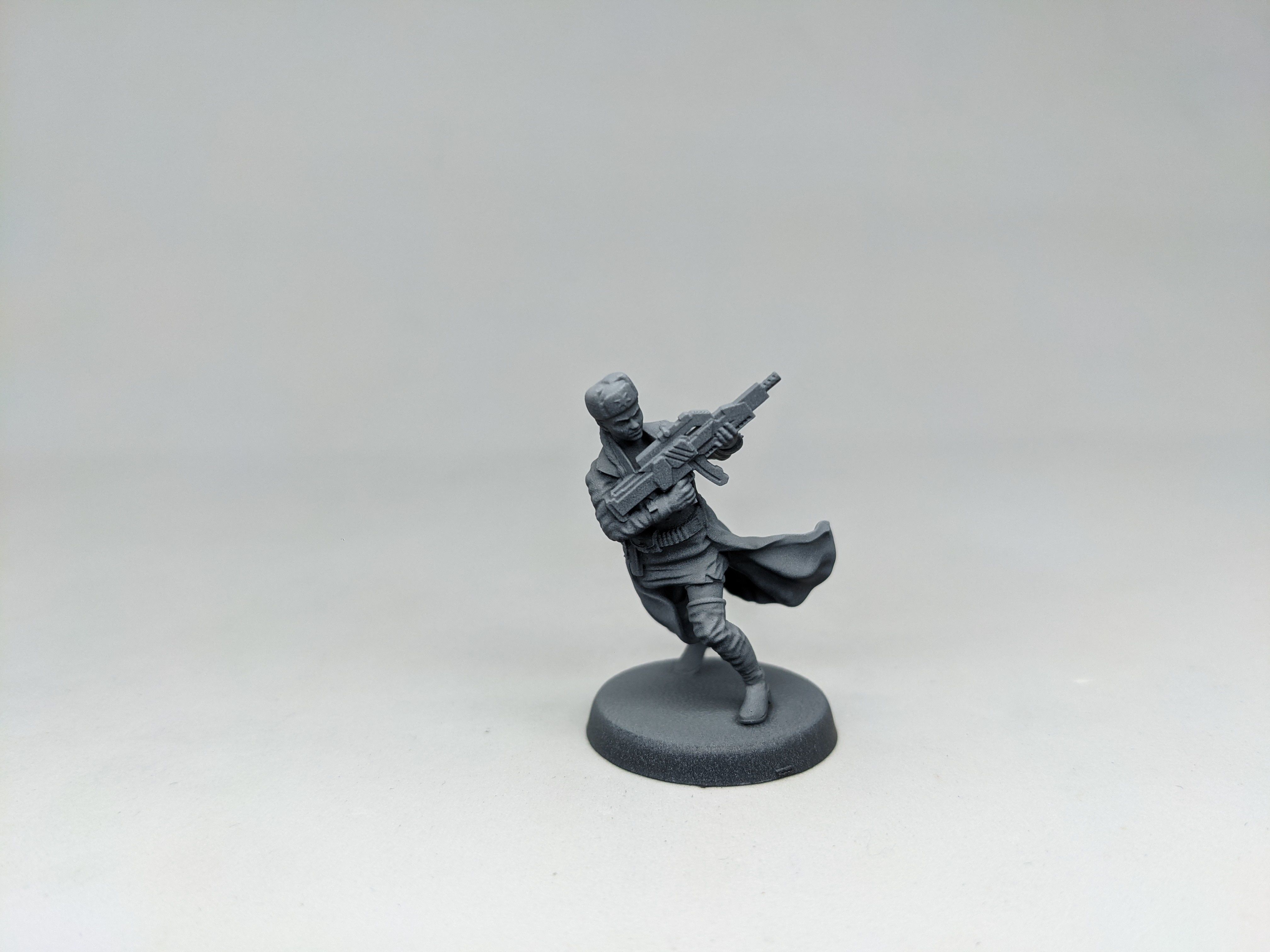 SCI-FI Miniature Russian women soldier-Model 2 3D model 3D printable ...