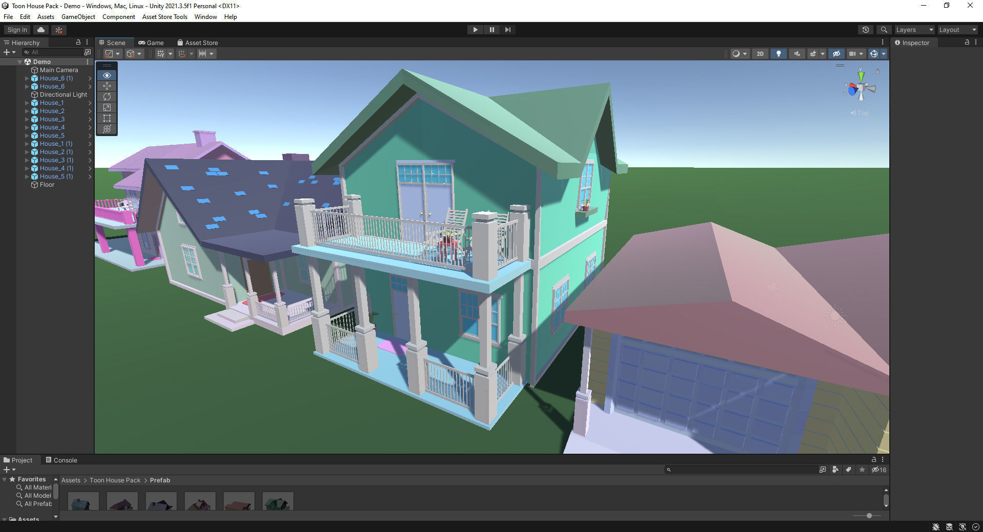 3D model Toon House Pack Cartoon Unity VR / AR / low-poly | CGTrader