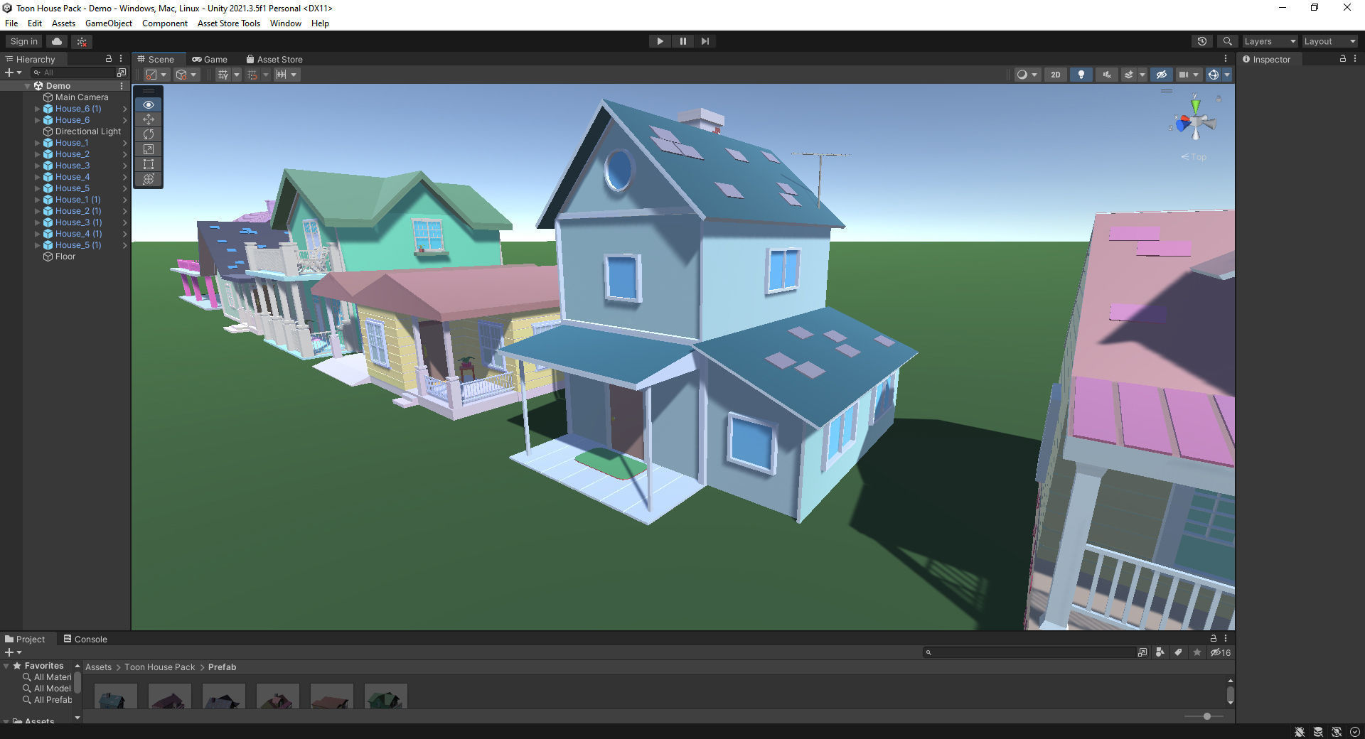 3D model Toon House Pack Cartoon Unity VR / AR / low-poly | CGTrader