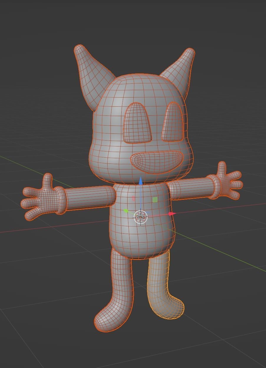 3D model Cartoon Cat with textures VR / AR / low-poly | CGTrader