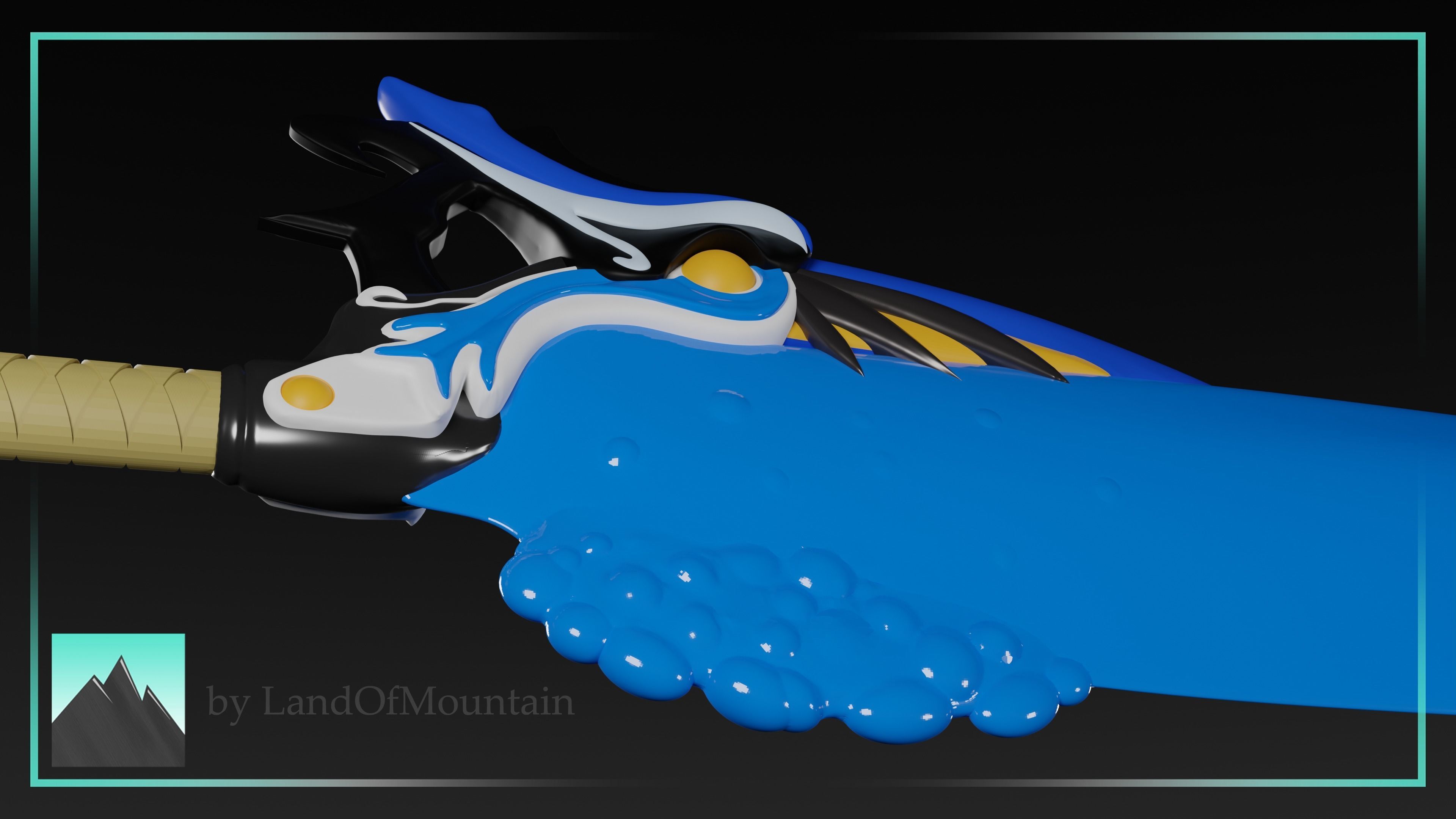 Tidus Brotherhood Sword - Final Fantasy X 3D model 3D printable | CGTrader