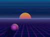 Procedural Synthwave - Blender only free VR / AR / low-poly Texture | CGTrader
