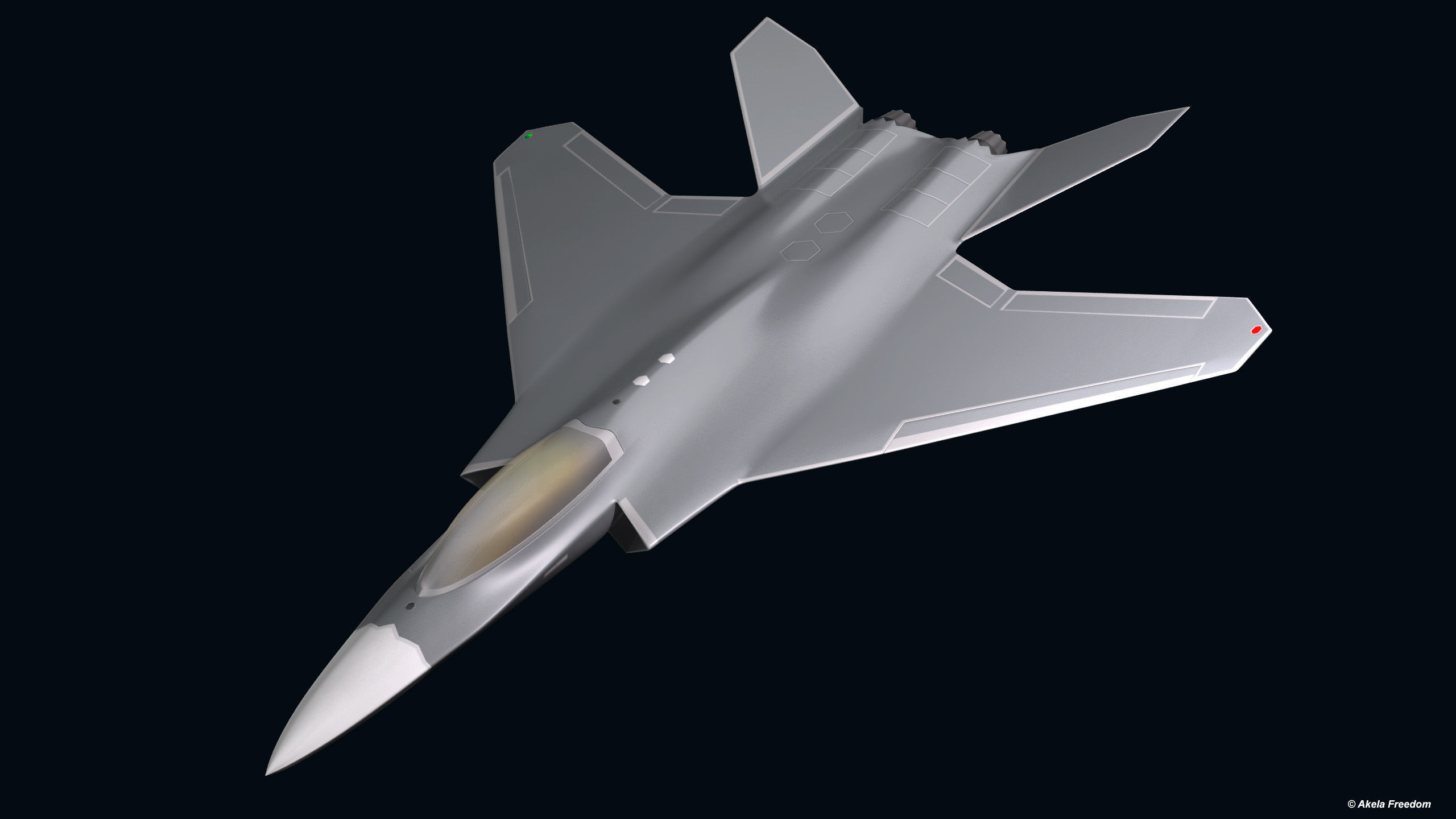 FCAS Future Combat Air System 3D model animated | CGTrader