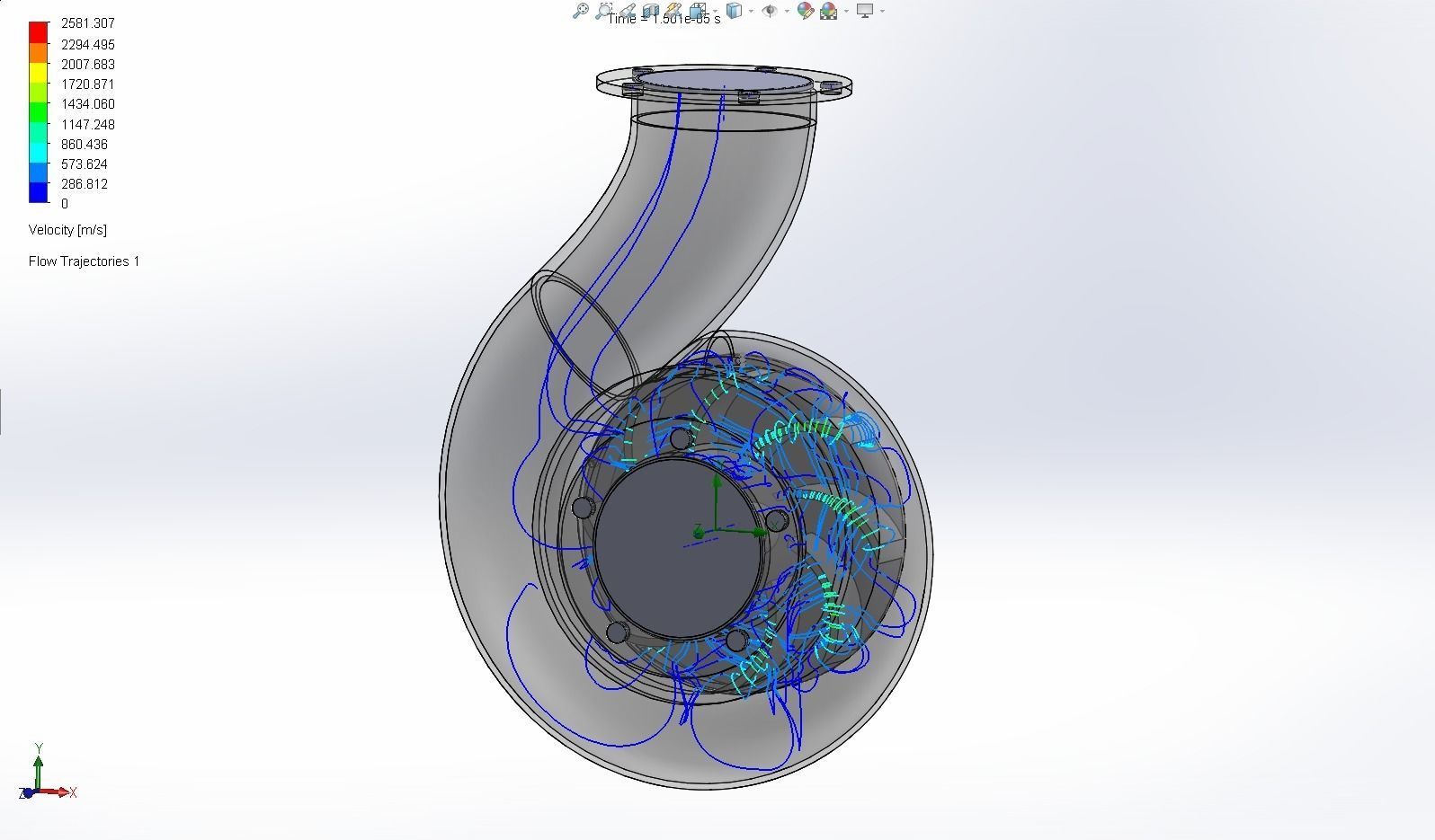 Centrifugal pump Solidworks 3D model rigged | CGTrader