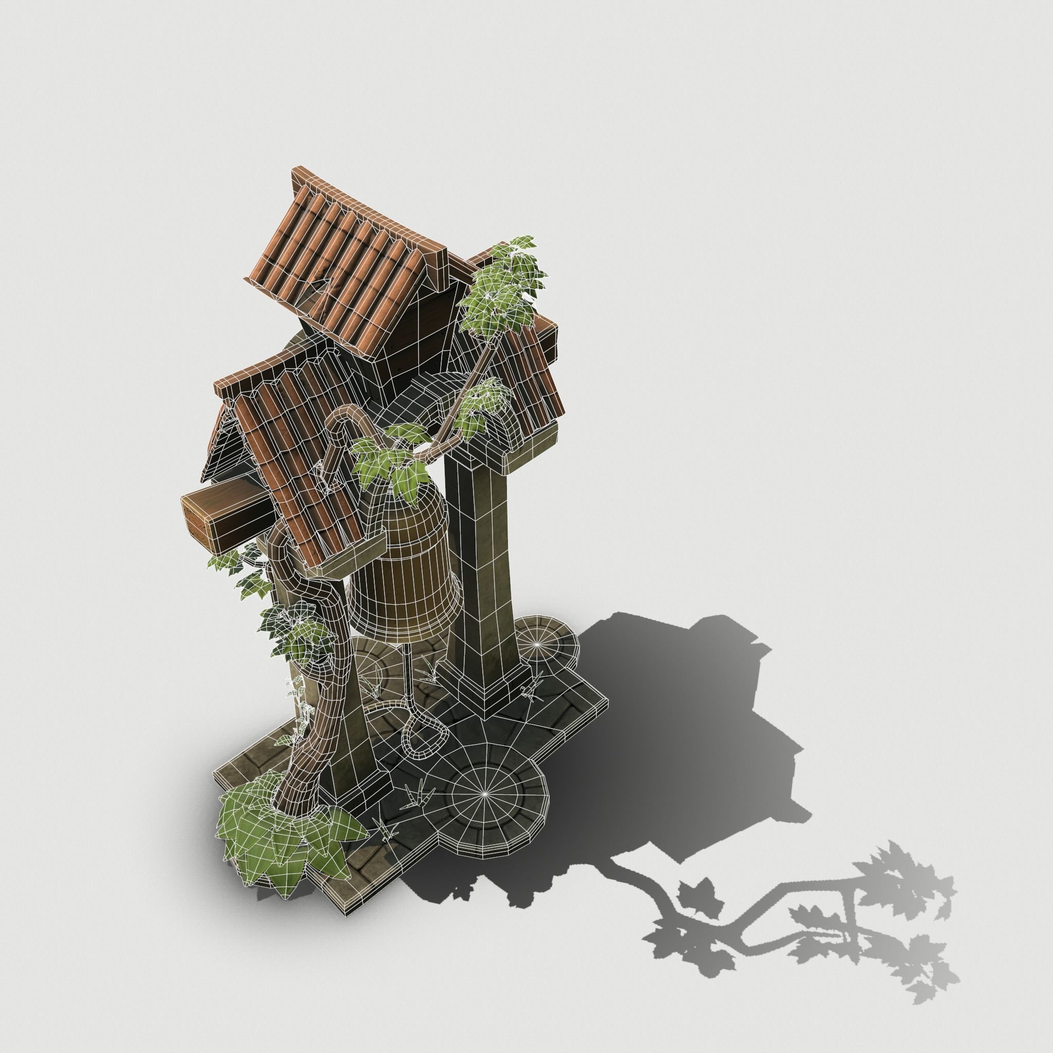 3D model Stylized Bell Tower VR / AR / low-poly | CGTrader