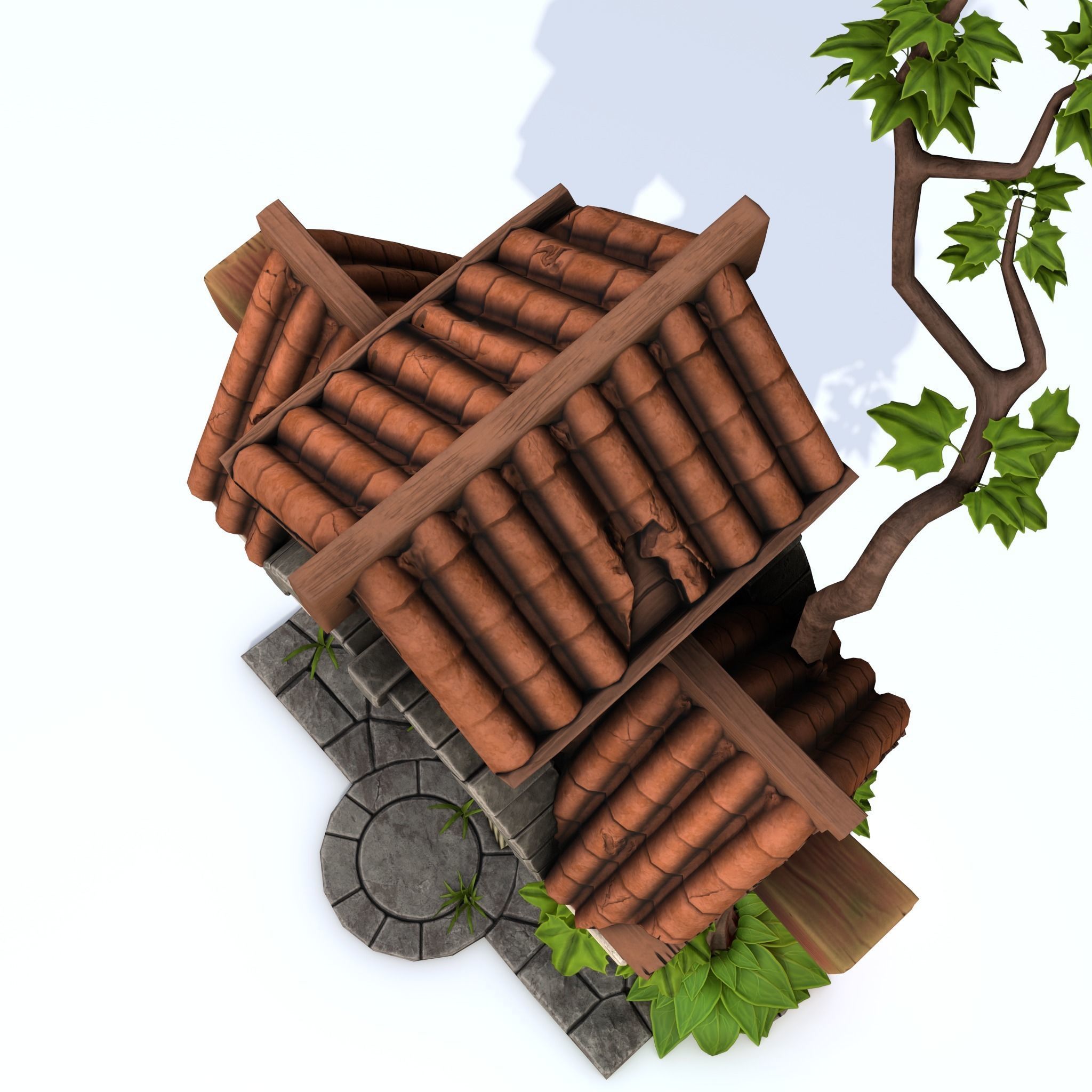 3D model Stylized Bell Tower VR / AR / low-poly | CGTrader