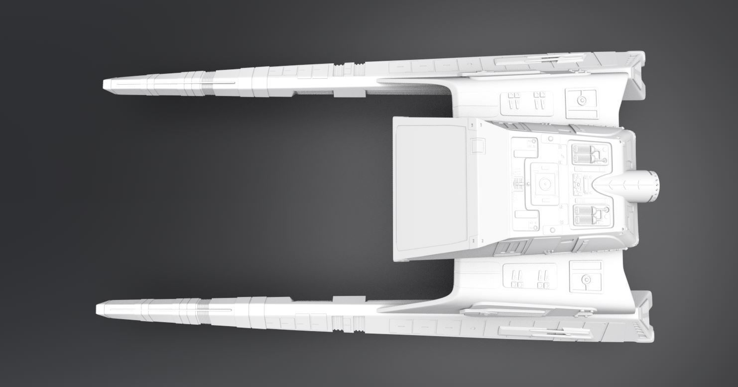 Vulcan Shuttle Surak Scale model 3D model 3D printable | CGTrader