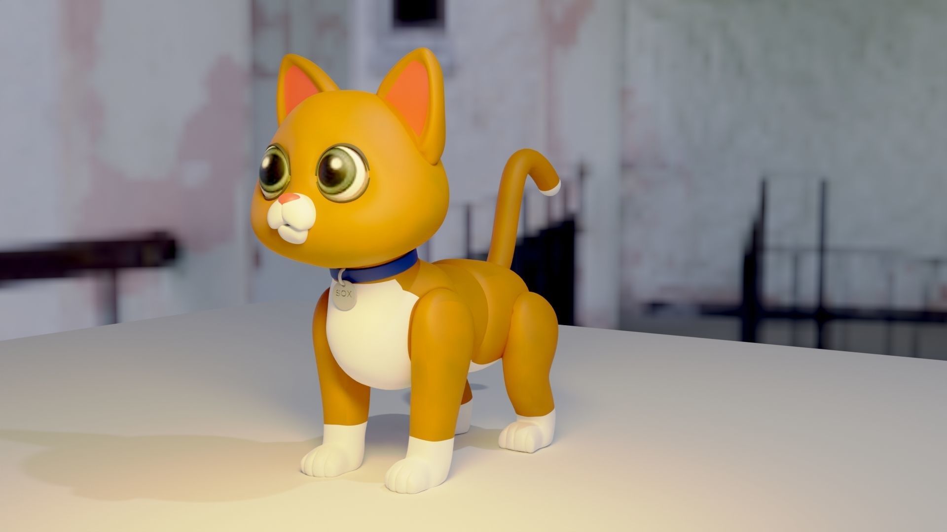 Sox Cat Buzzlightyear 3D model 3D printable | CGTrader