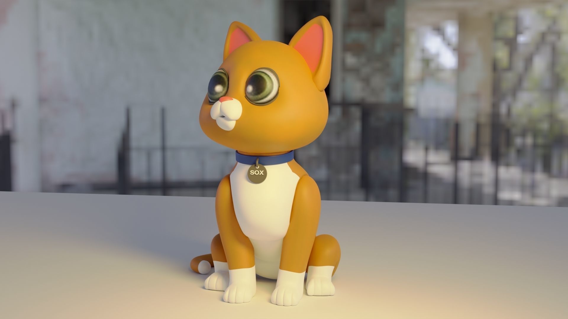 Sox Cat Buzzlightyear 3D model 3D printable | CGTrader
