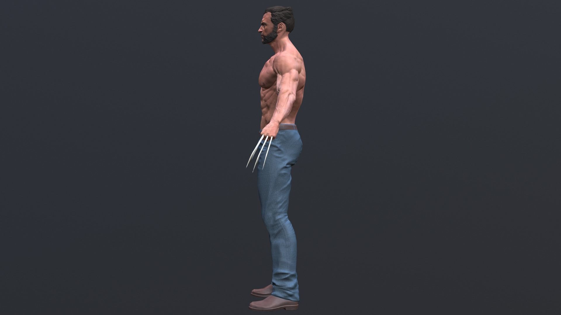 3D model Wolverine VR / AR / low-poly | CGTrader