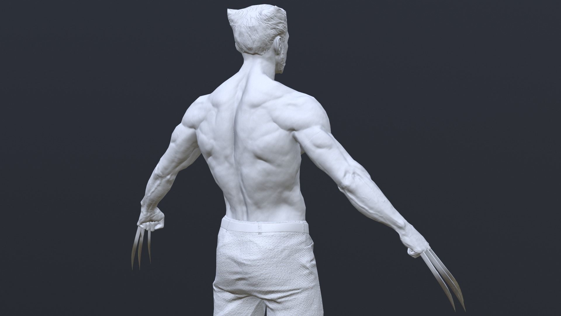 3D model Wolverine VR / AR / low-poly | CGTrader
