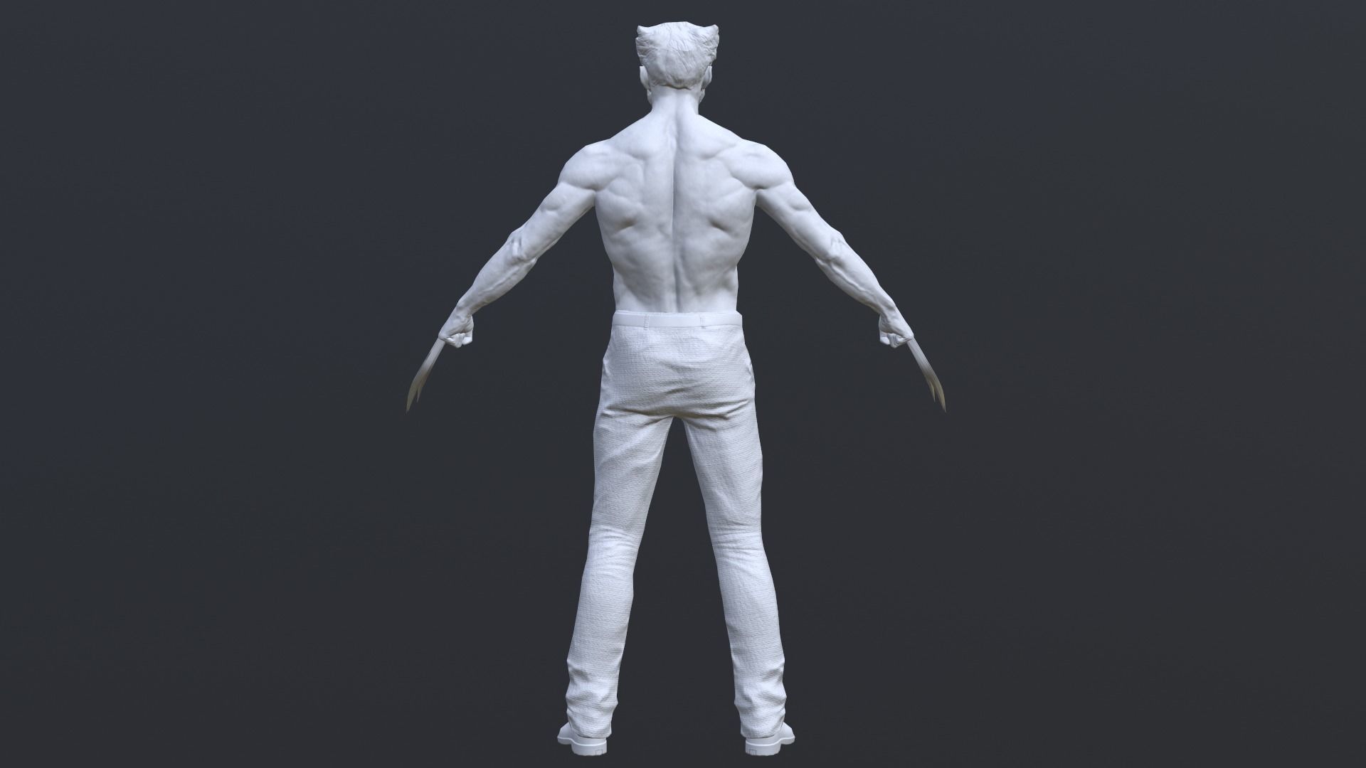 3D model Wolverine VR / AR / low-poly | CGTrader