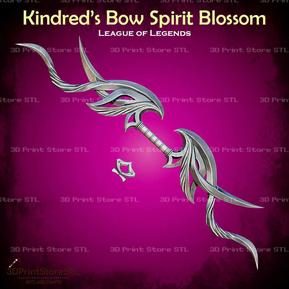 Kindred Bow Spirit Blossom Cosplay League of Legends - STL File 3D ...