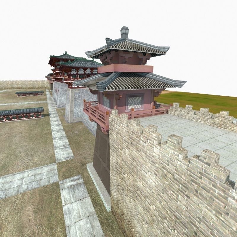 Ancient Chinese city 3D model | CGTrader