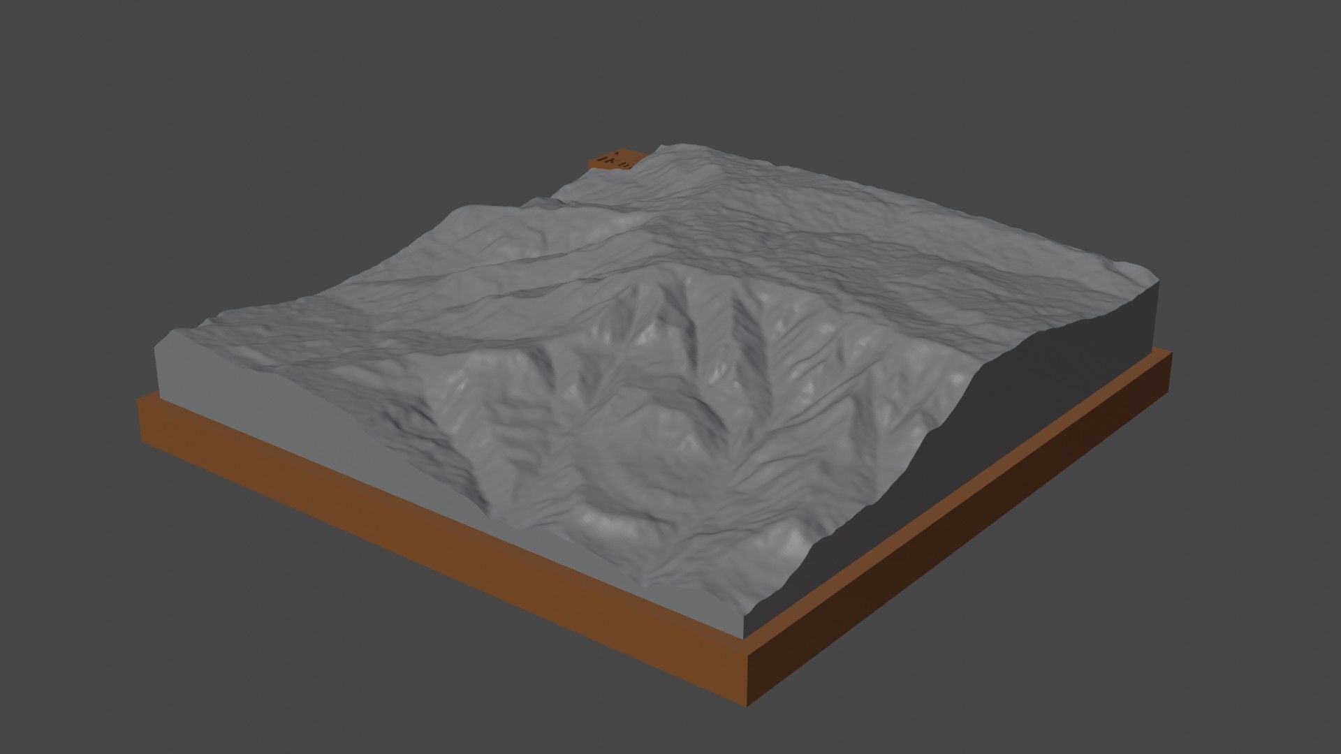 Argun mountain 3D model 3D printable | CGTrader