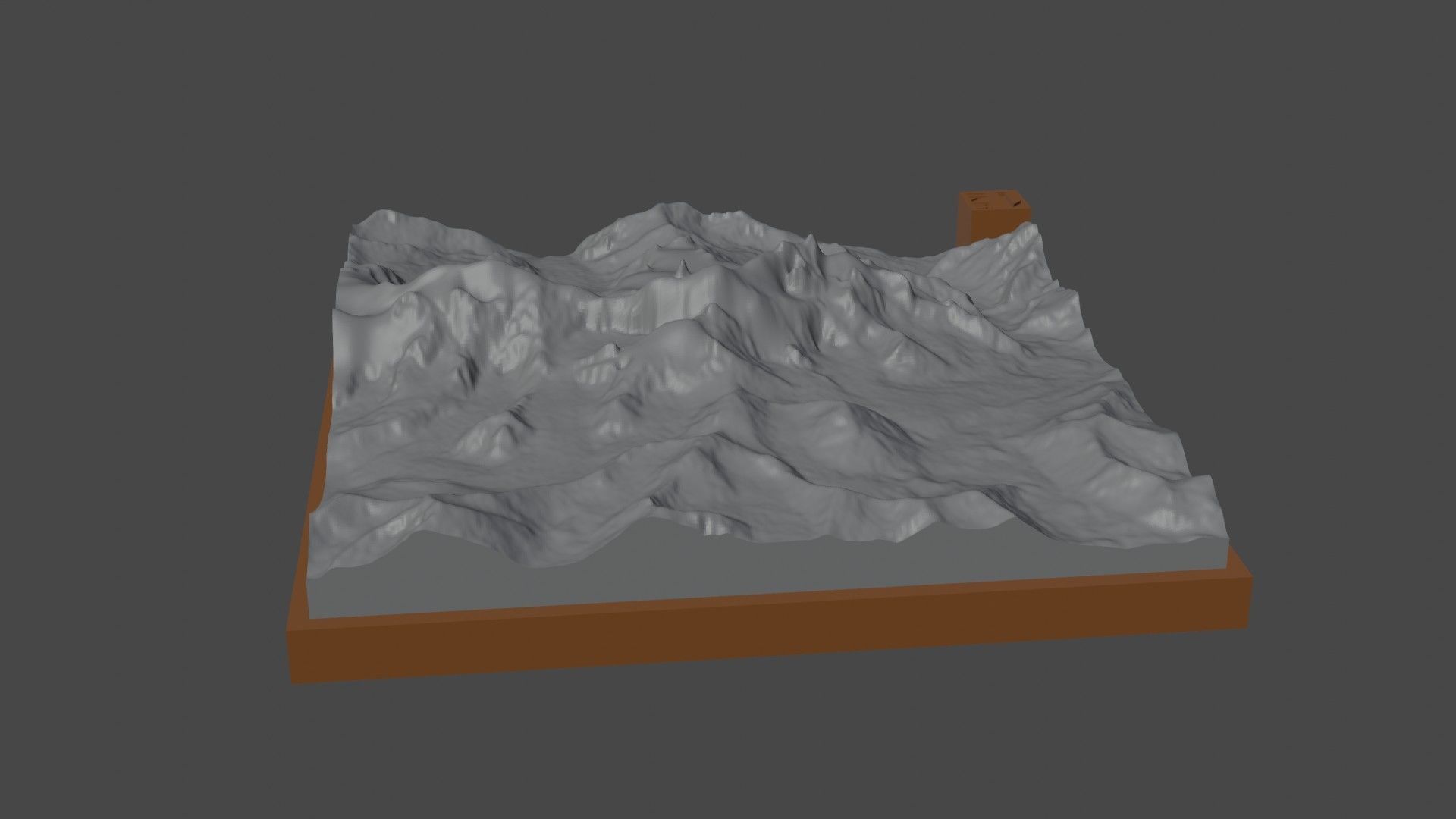 Bogda Shan 3D model 3D printable | CGTrader