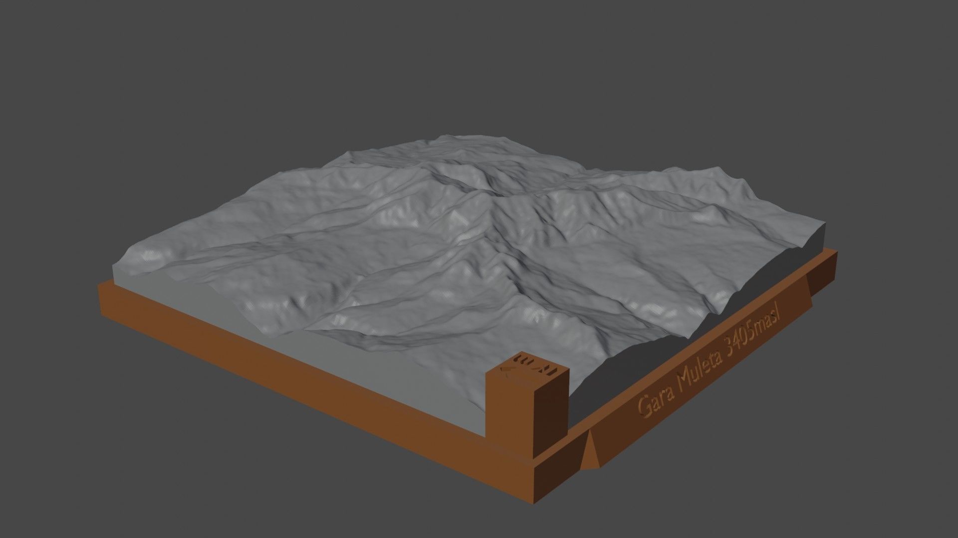 Gara Muleta 3D model 3D printable | CGTrader