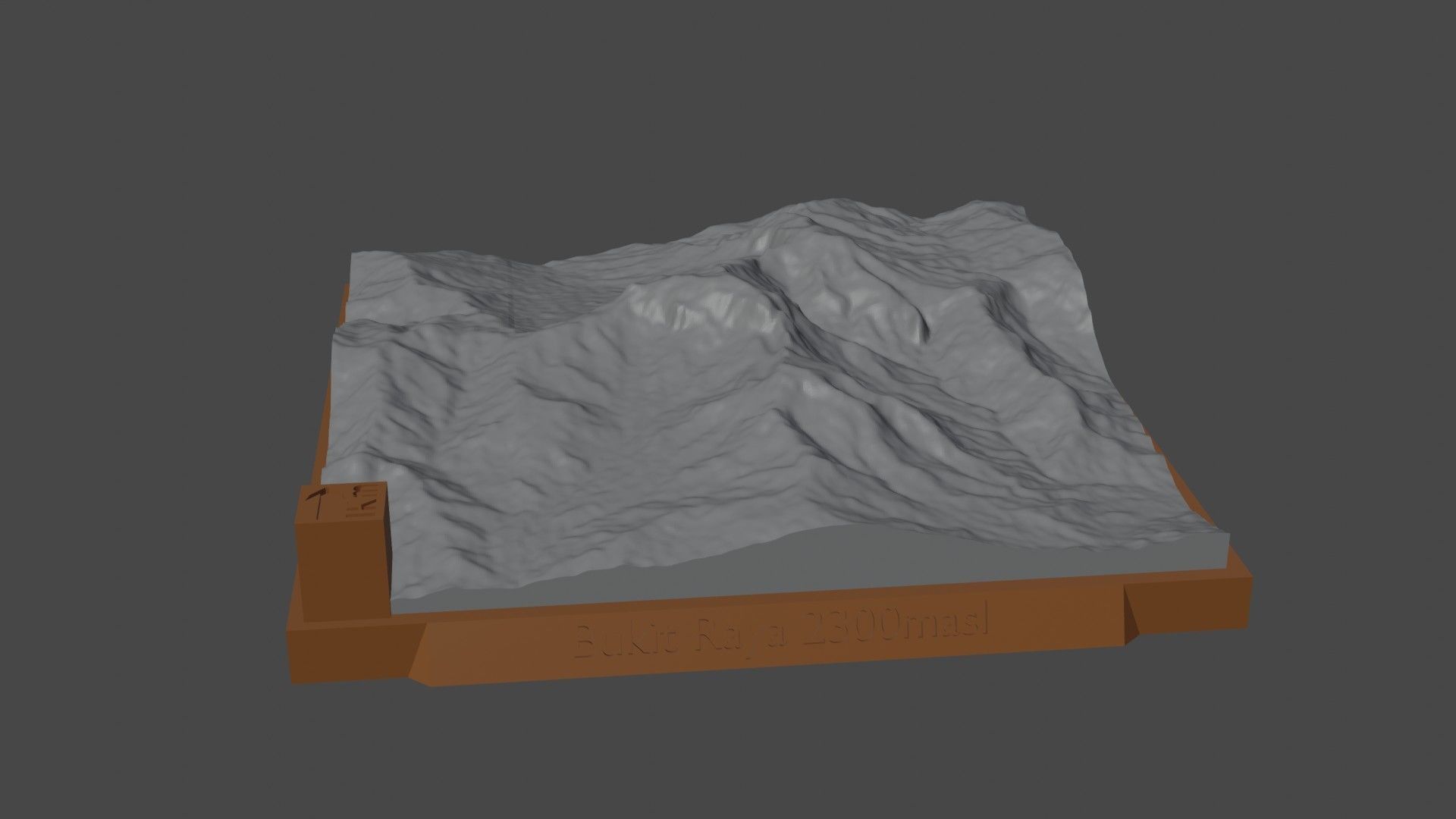 Bukit Raya 3D model 3D printable | CGTrader