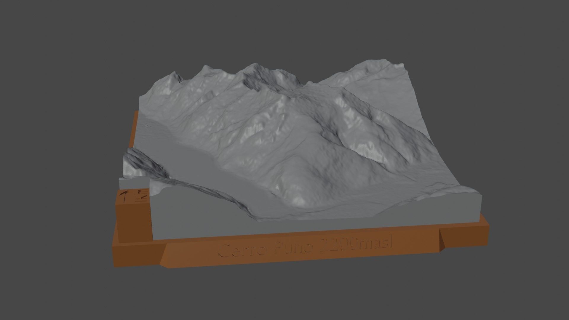 Cerro Puno 3D model 3D printable | CGTrader