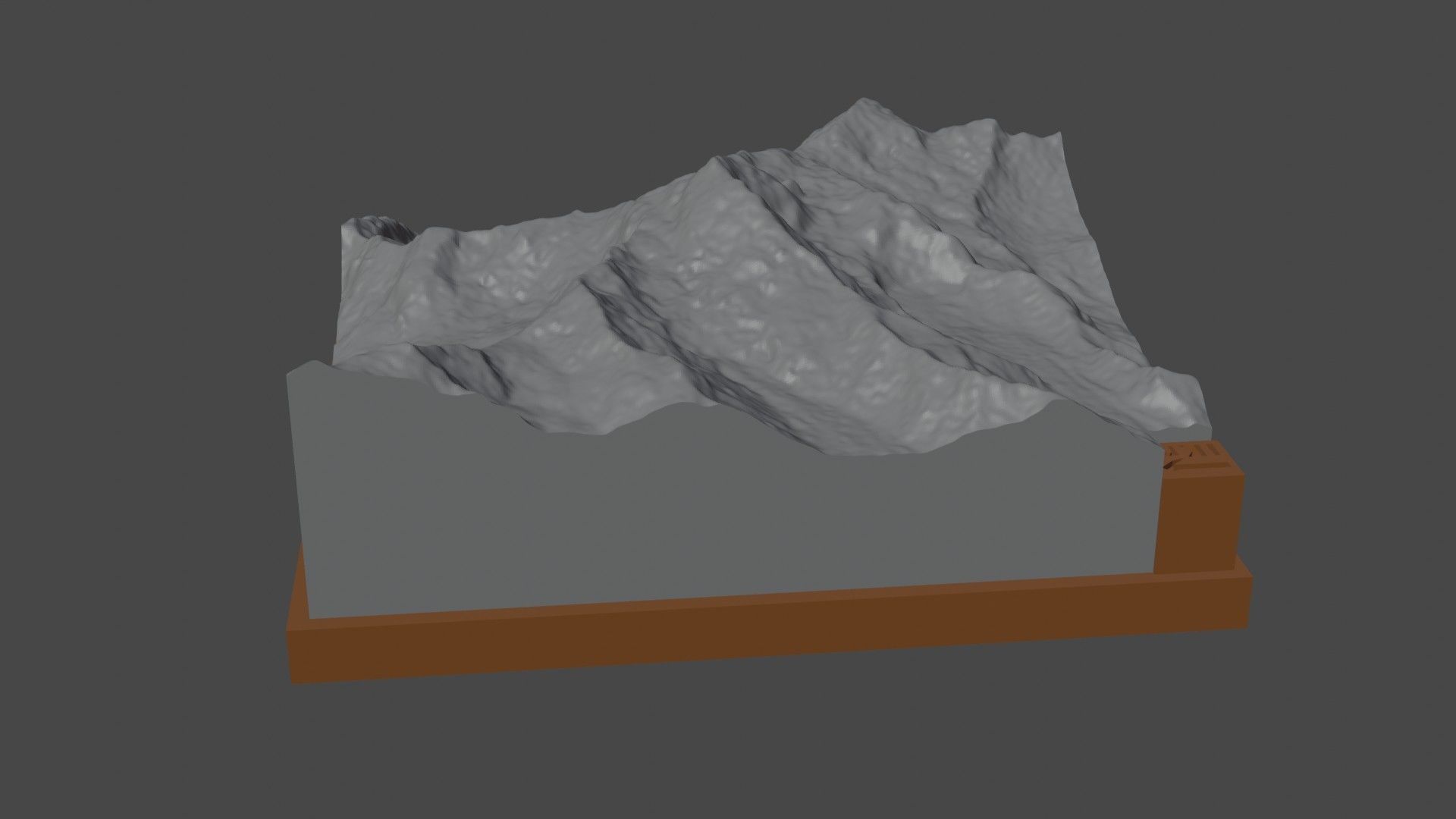 Chakragil mountain 3D model 3D printable | CGTrader