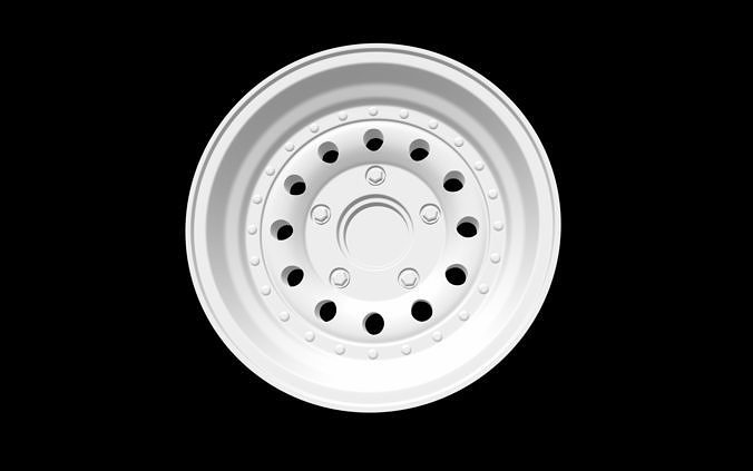 Range Rover Classic scalable and printable rims 3D model 3D printable ...