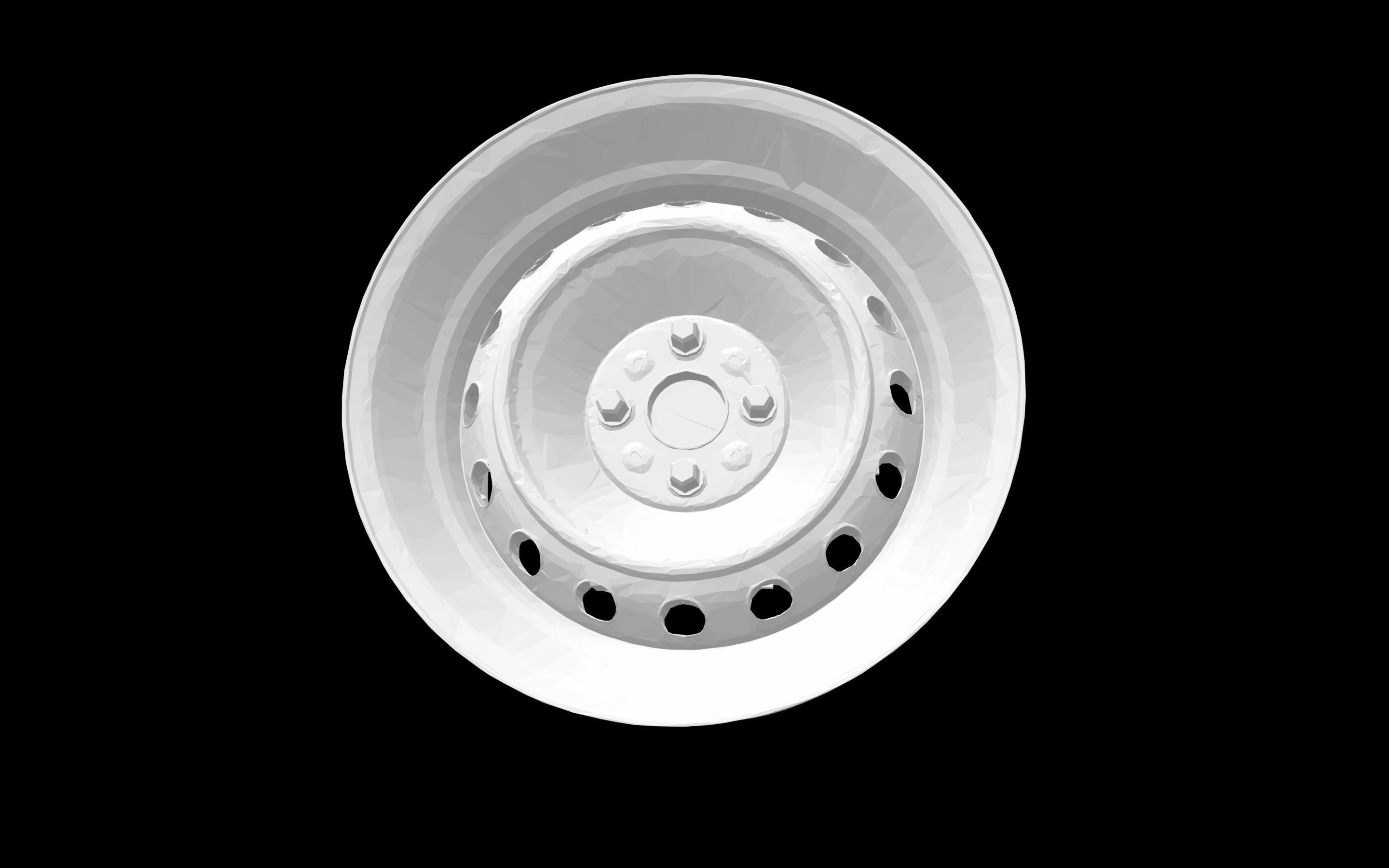 Steelies standard scalable and printable rims 3D model 3D printable ...
