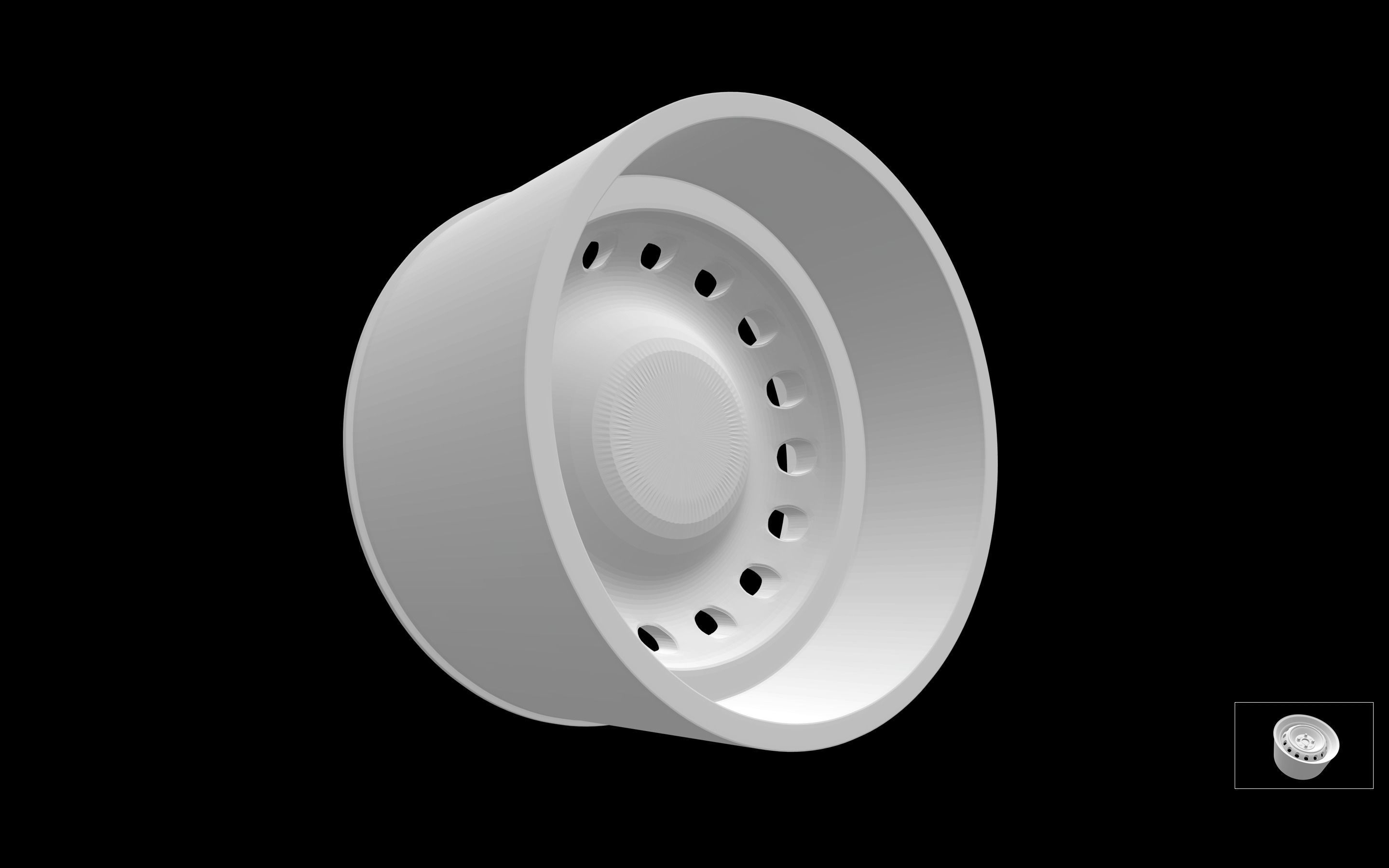 Steelies standard scalable and printable rims 3D model 3D printable ...