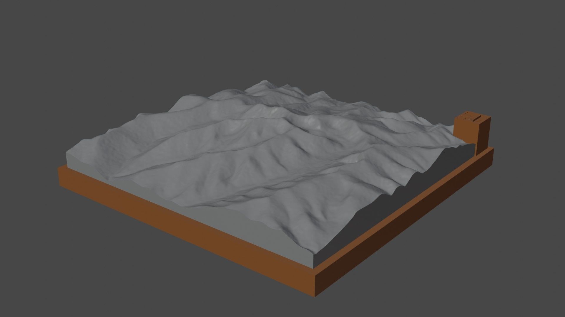 Gora Tardoki-Yani 3D model 3D printable | CGTrader