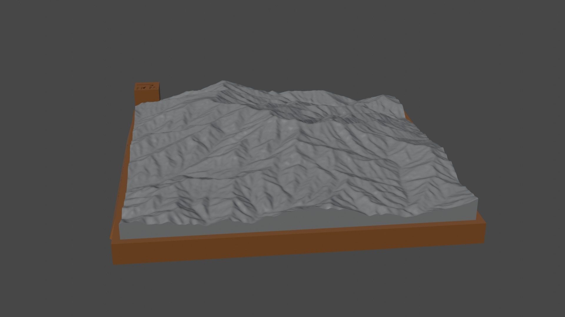 Chiri-san mountain 3D model 3D printable | CGTrader