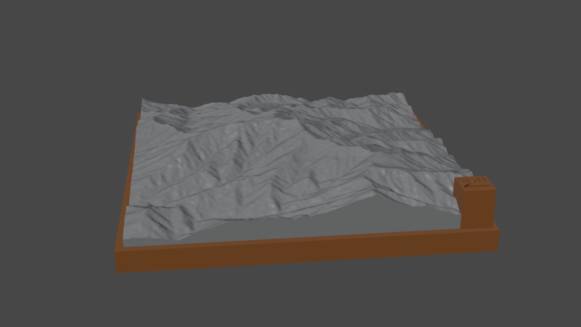 Chiri-san mountain 3D model 3D printable | CGTrader