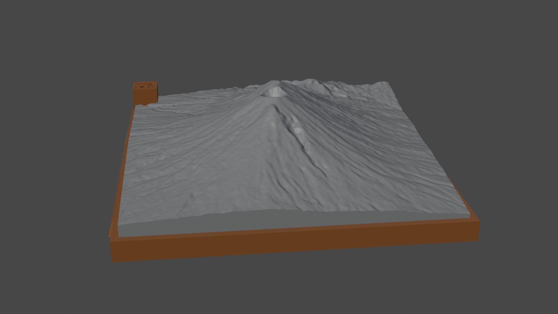 Gunung Agung 3D model 3D printable | CGTrader