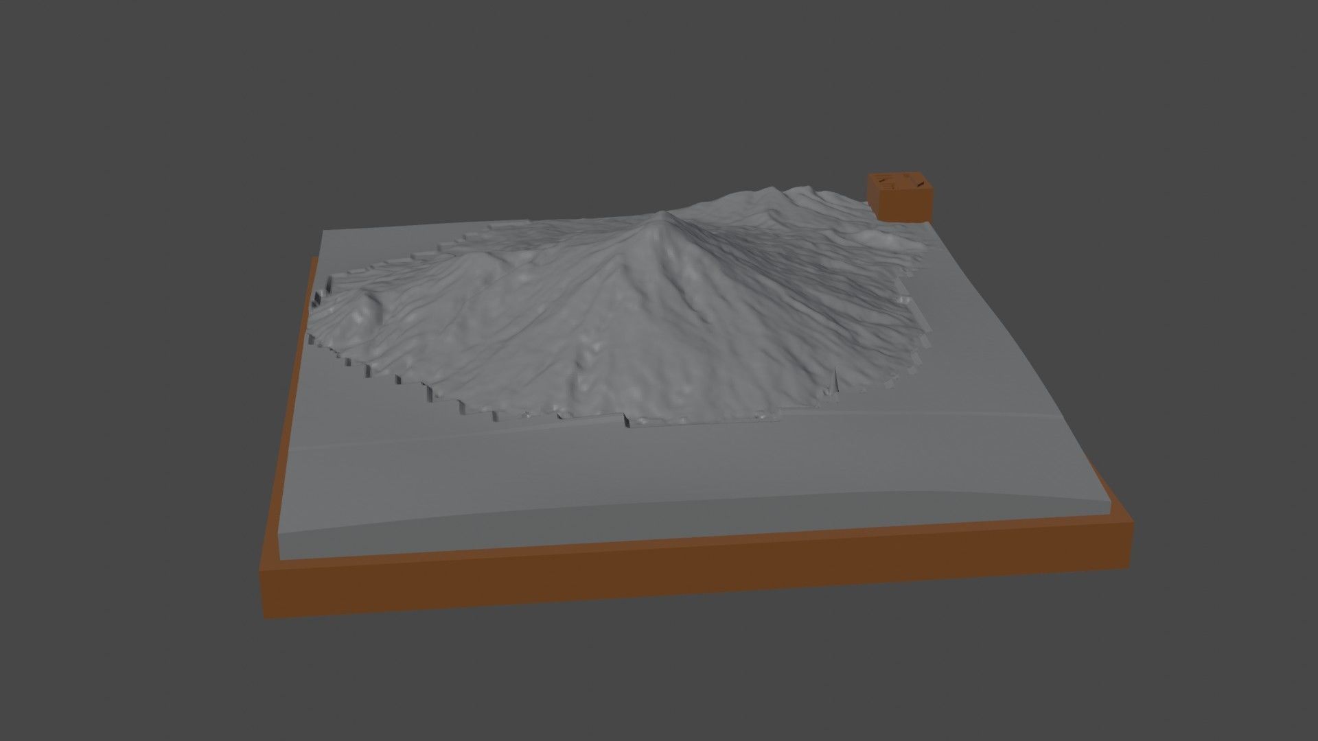 Gunung Api 3D model 3D printable | CGTrader