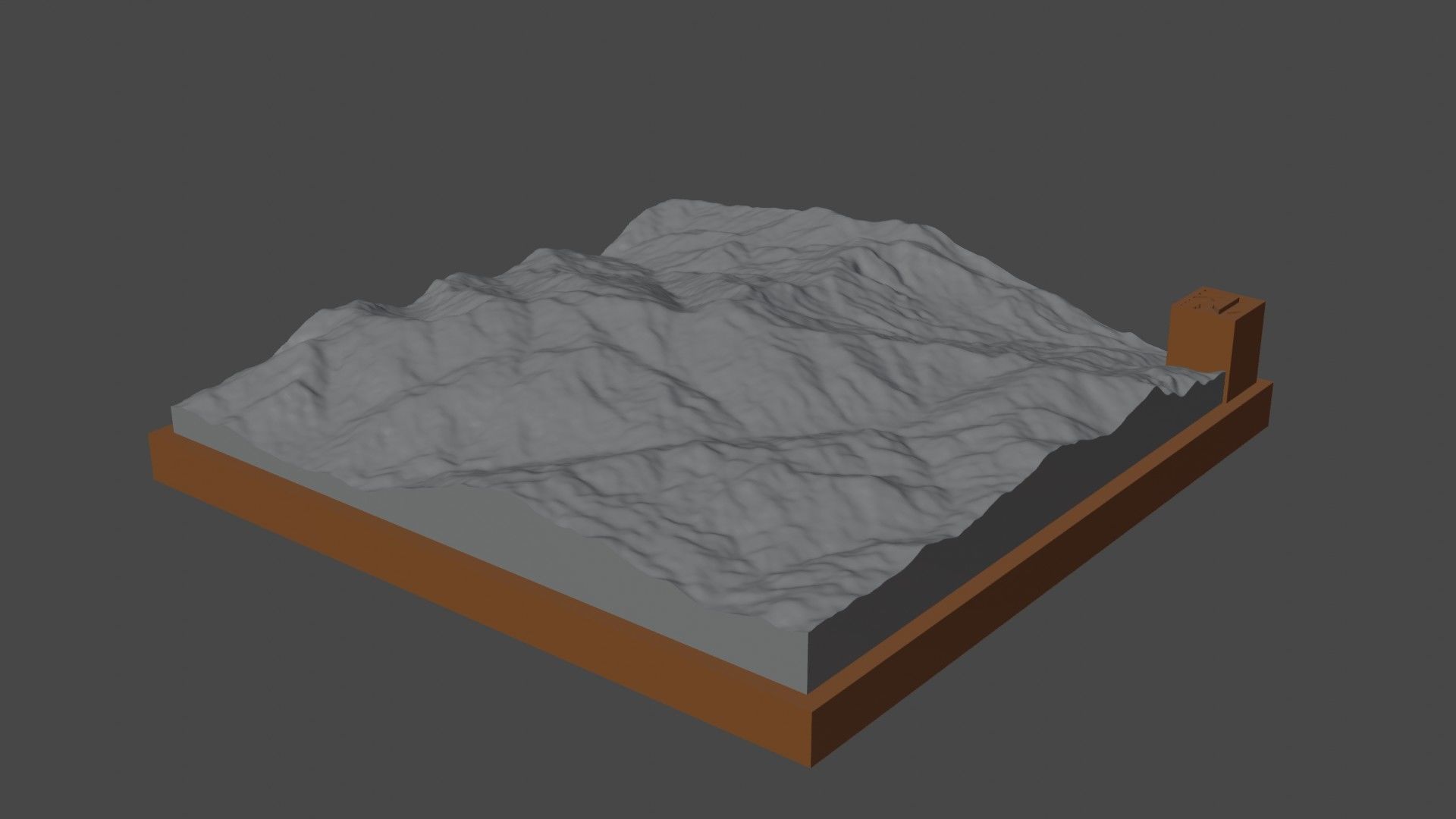 Gunung Benum 3D model 3D printable | CGTrader