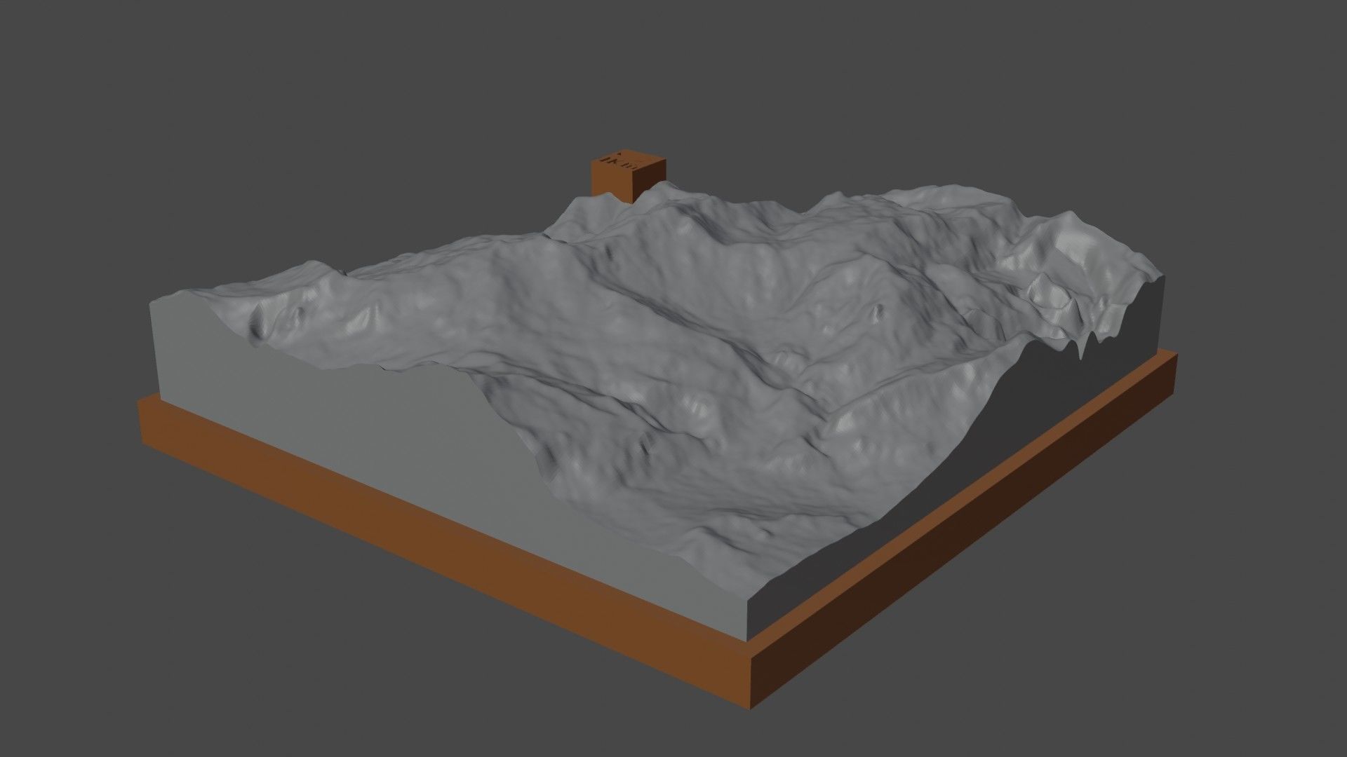 Gunung Binaiya 3D model 3D printable | CGTrader