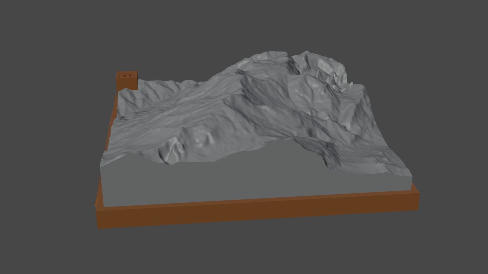 Gunung Binaiya 3D model 3D printable | CGTrader