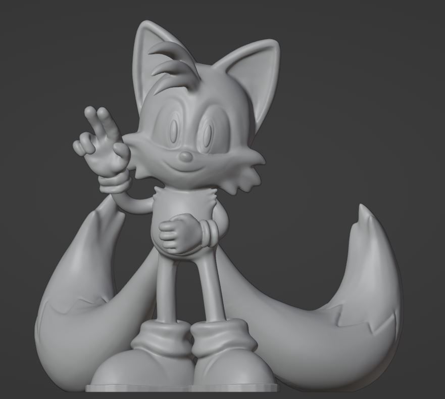 MILES TAILS - SONIC 02 3D model 3D printable | CGTrader