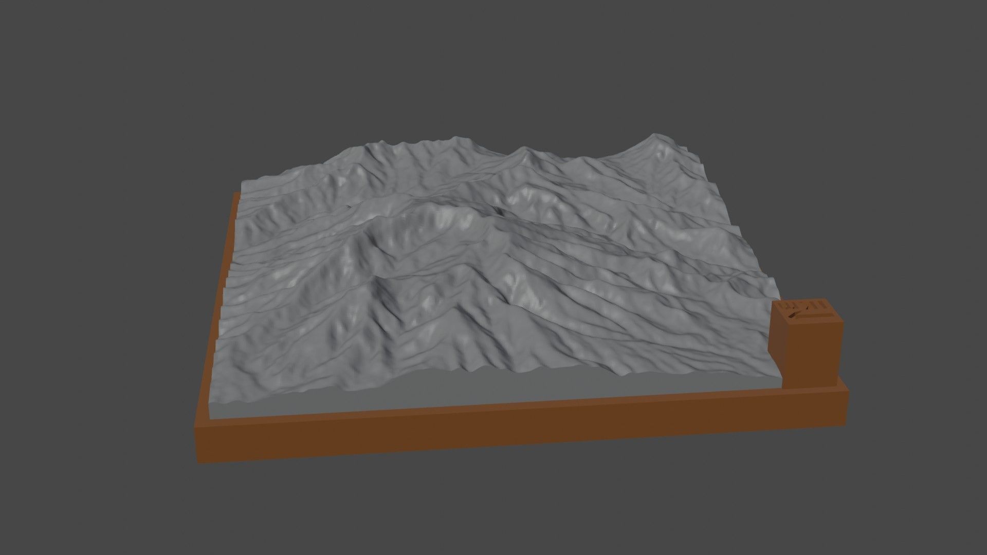 Gunung Liman 3D model 3D printable | CGTrader
