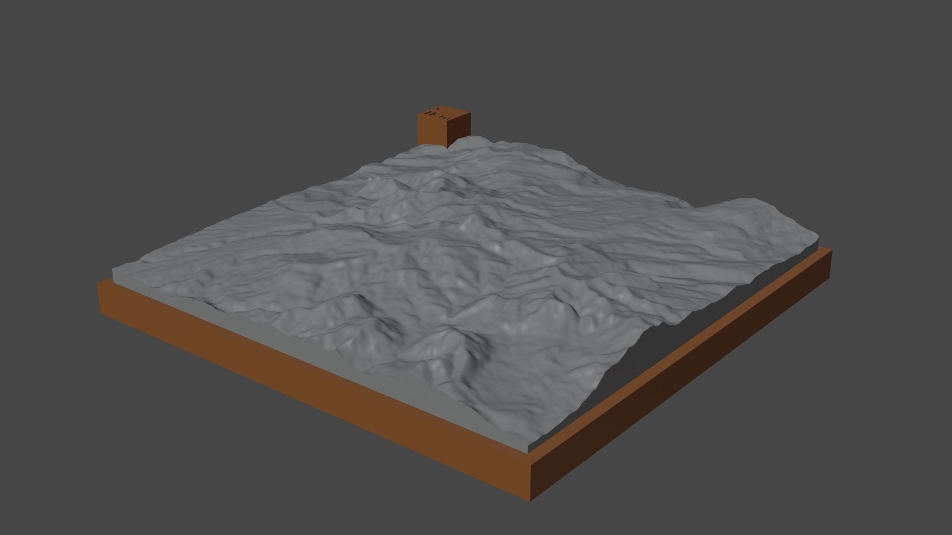 Gunung Niut 3D model 3D printable | CGTrader