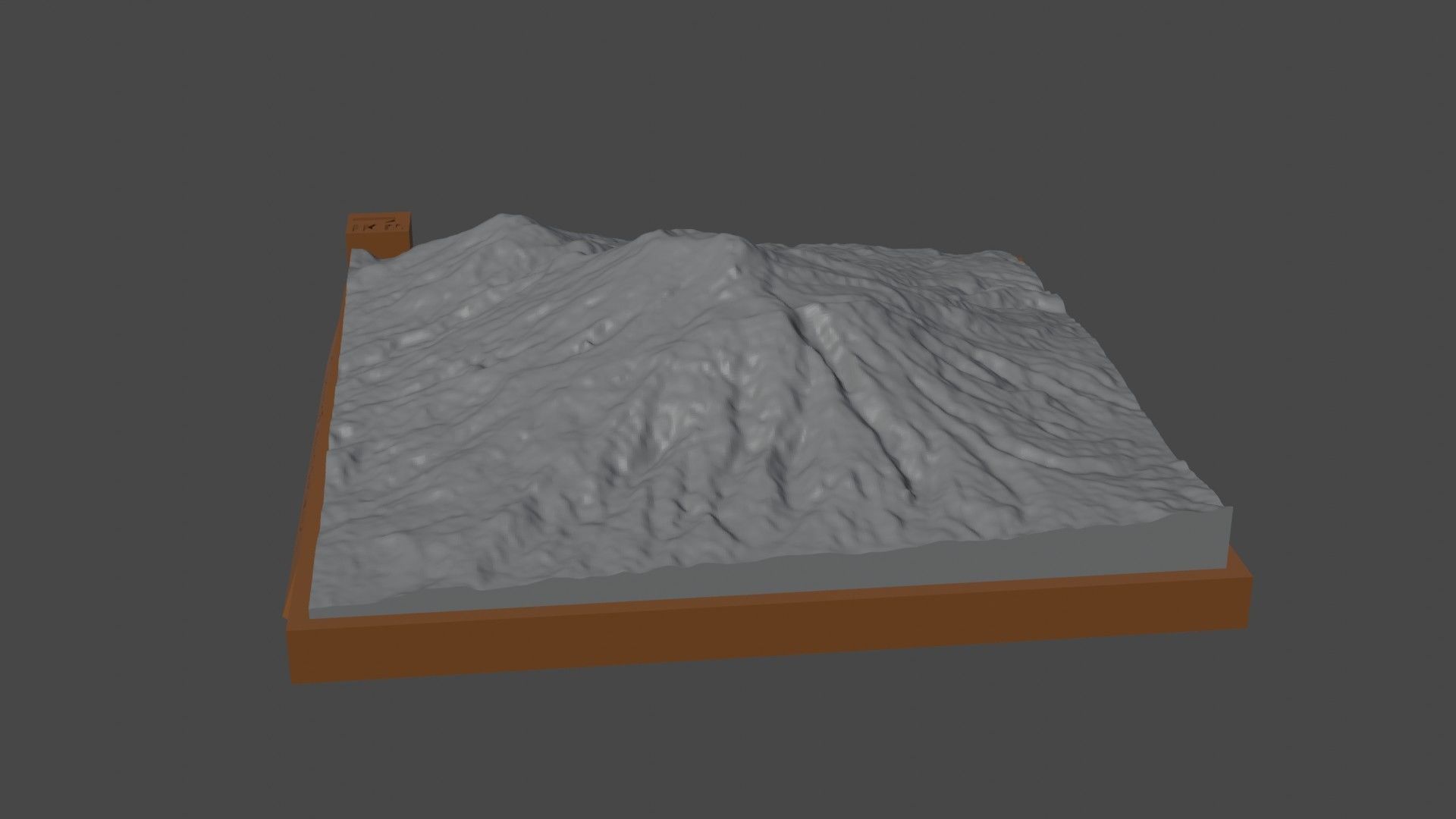 Gunung Ophir 3D model 3D printable | CGTrader