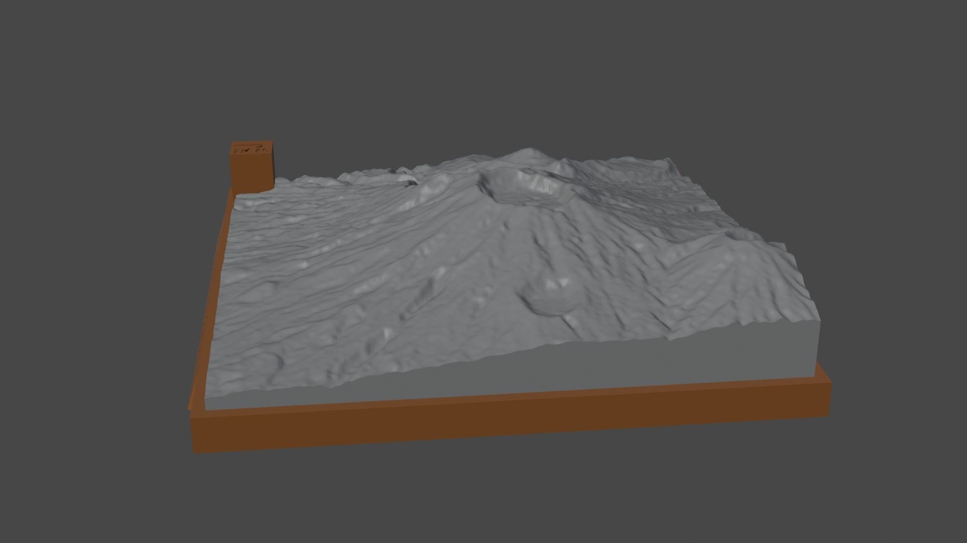 Gunung Raung 3D model 3D printable | CGTrader